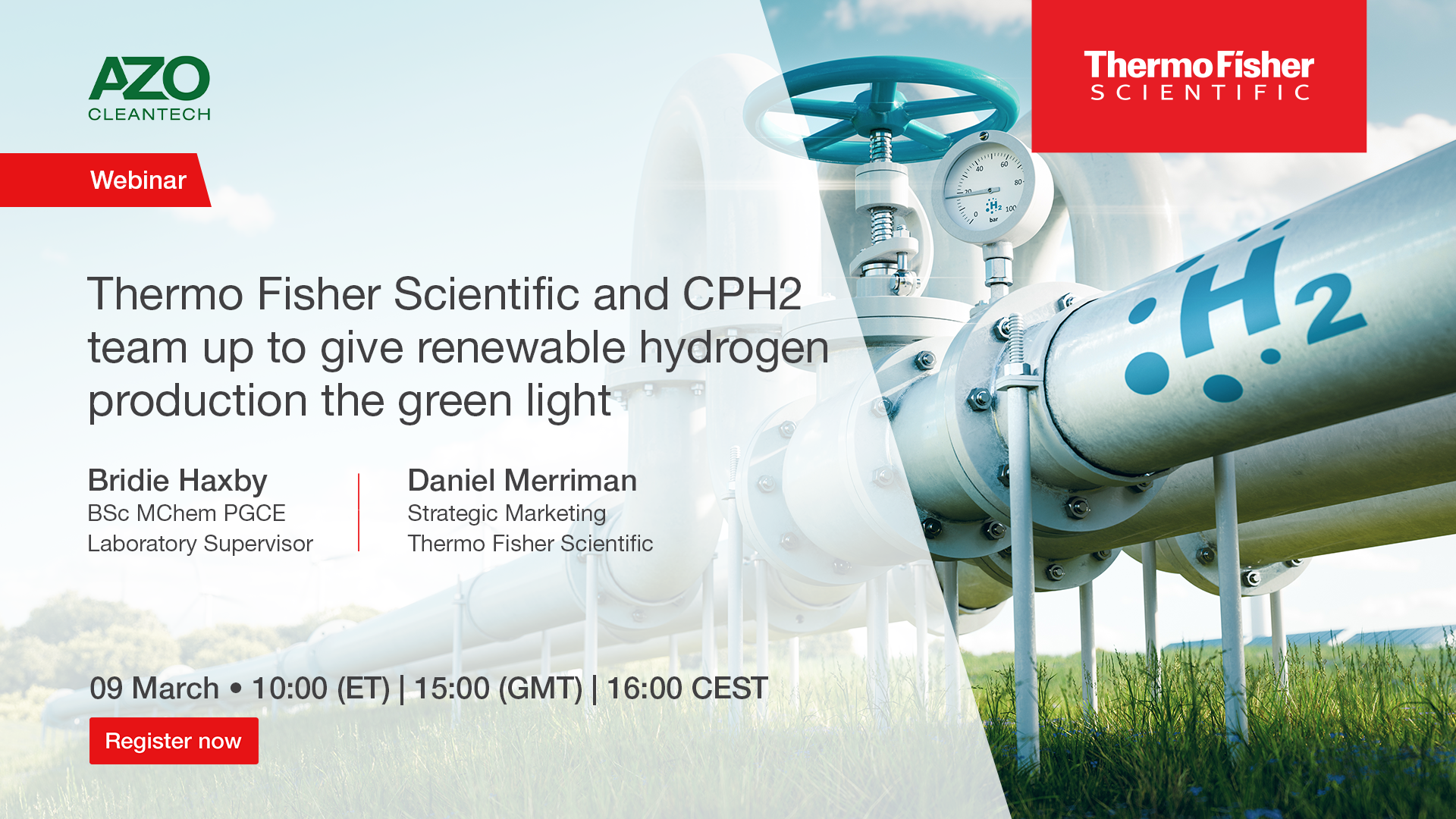 Thermo Fisher Scientific and CPH2 team up to give renewable hydrogen ...